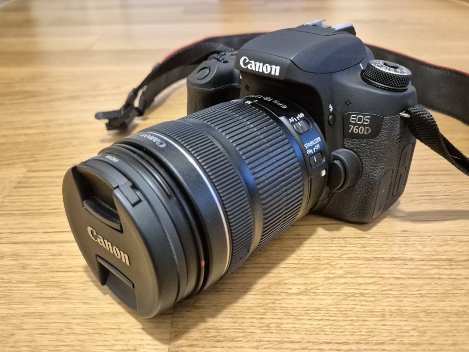 Fotoaparat Canon EOS 760D (objektiv Canon EF-S 18-135)