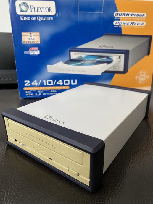 Plextor Plexwriter zunanji CD zapisovalnik (pekač)