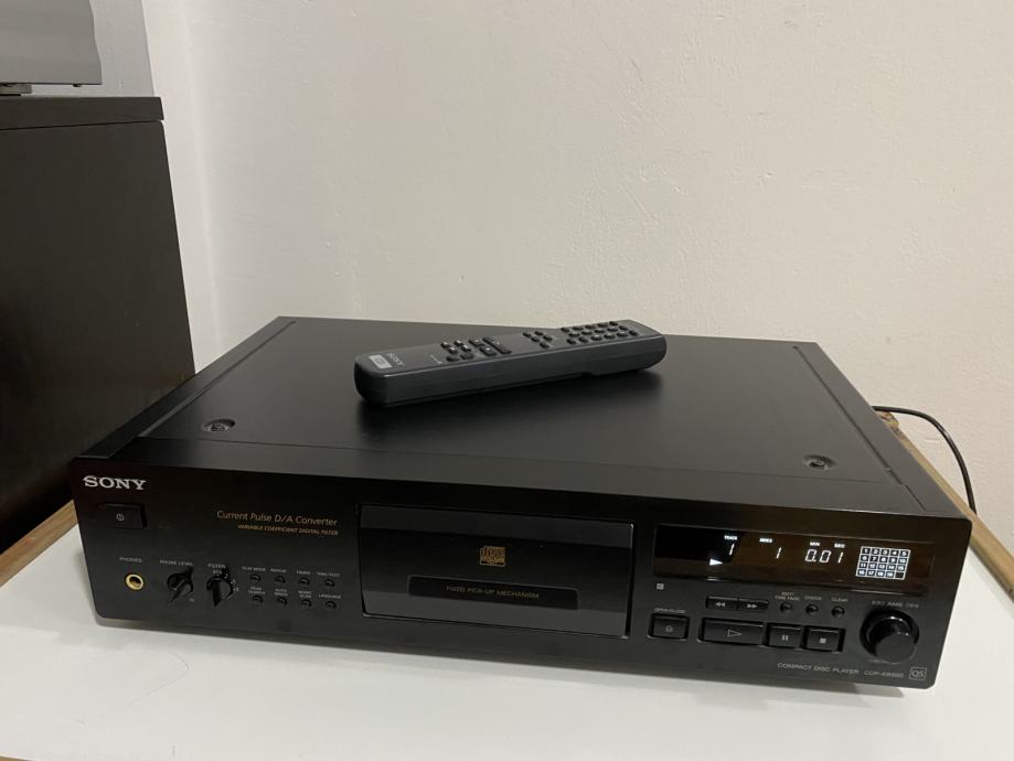 Audiofilski CD predvajalnik SONY CDP-XB920 QS