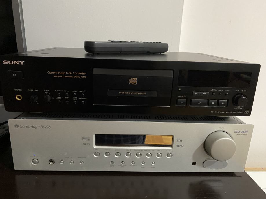 Audiofilski CD predvajalnik SONY CDP-XB920 QS
