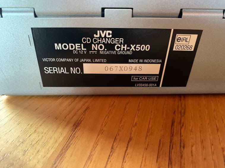 CD izmenjevalnik JVC CH - X 500 + kabel 6m.