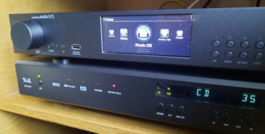 Cocktail Audio N25 streamer DAC 32Bit/384kHz DSD256 MQA DXD, hdmi ARC