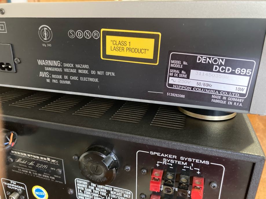 Denon DCD 695 + daljinec