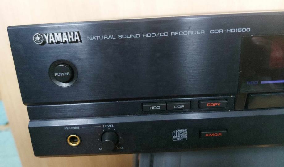 HI-END CD PLAYER YAMAHA CDR-HD1500 Z 250Gb HARD DISKOM