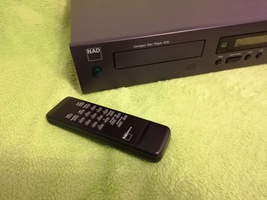 Hi-Fi CD player NAD 512, CD predvajalnik (Retro, Classic)