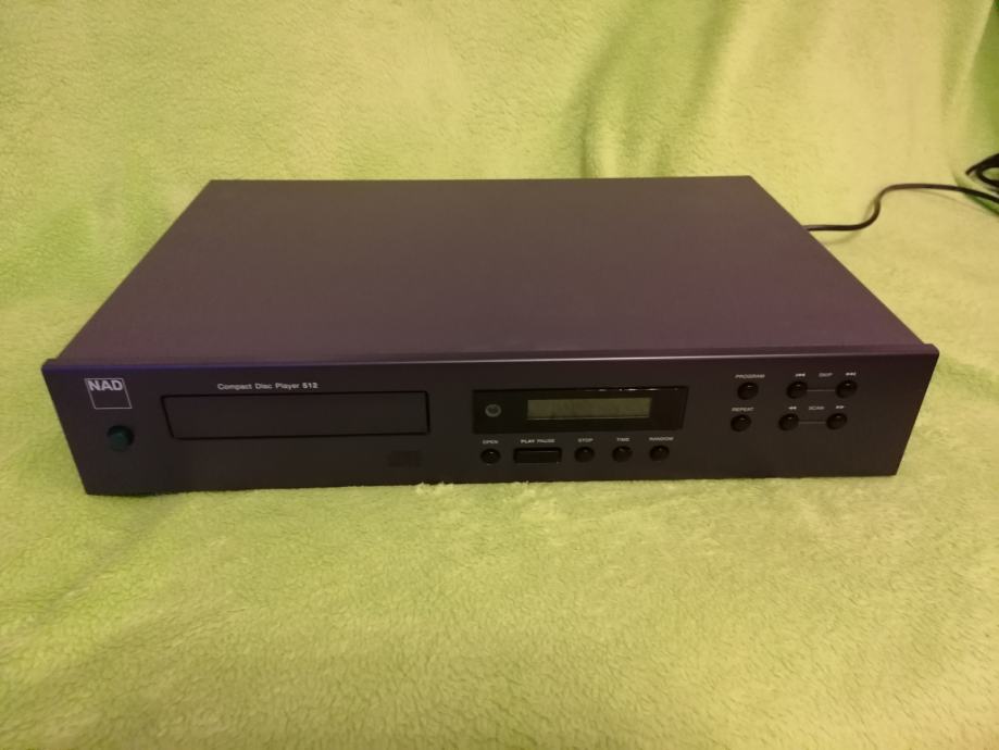 Hi-Fi CD player NAD 512, CD predvajalnik (Retro, Classic)