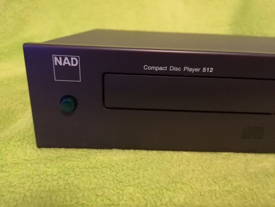 Hi-Fi CD player NAD 512, CD predvajalnik (Retro, Classic)