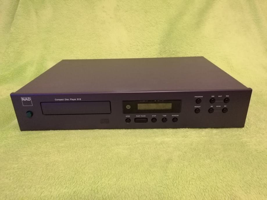 Hi-Fi CD player NAD 512, CD predvajalnik (Retro, Classic)