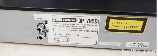 ITT NOKIA DP 7950, CD PLAYER, VINTAGE