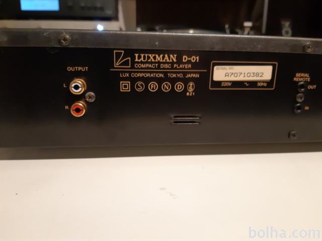 LUXMAN D-01 vrhunski cd player