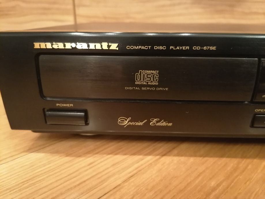 Marantz CD 67 SE - CD Player Special Edition z daljincem