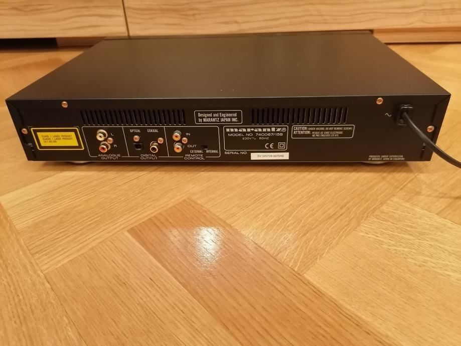 Marantz CD 67 SE - CD Player Special Edition z daljincem