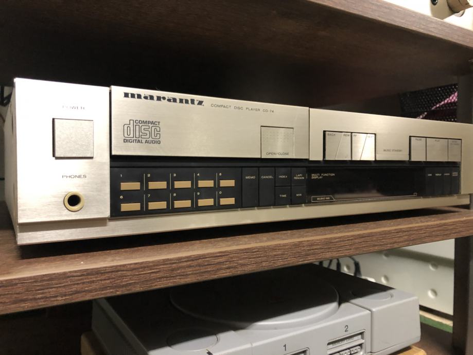 Marantz CD-74 audiofilski vintage cd player/ cdm-1!