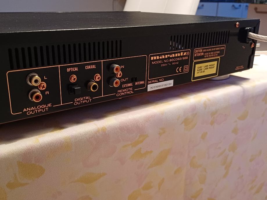 Marantz CD63 MKII Signature