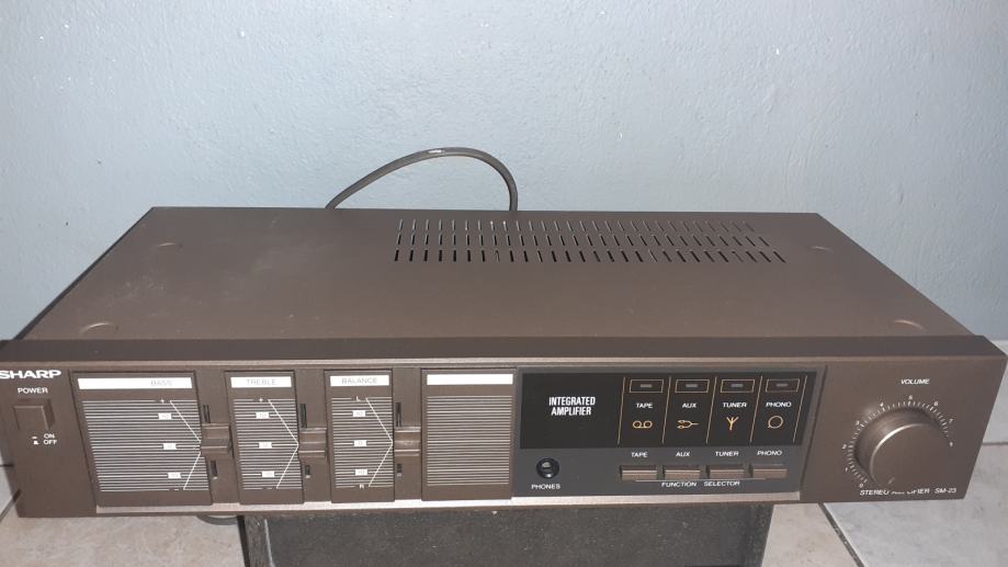 Ojačevalec SHARP SM-23