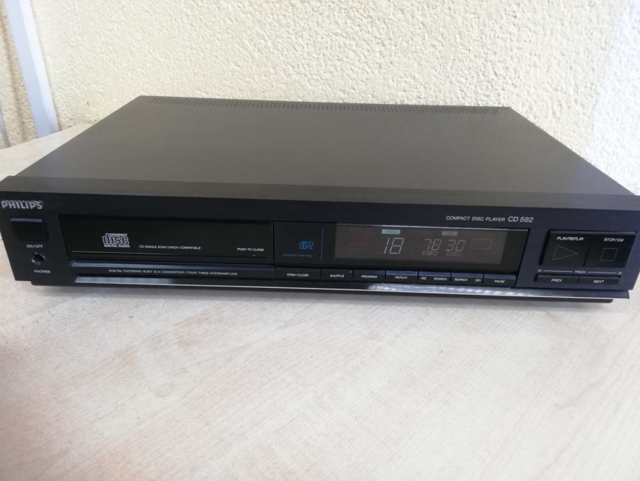PHILIPS CD 582, VINTAGE cd player