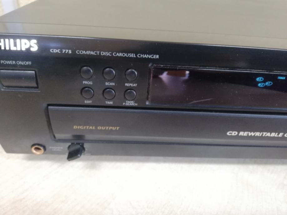 PHILIPS CDC 775, CD player 5 CD changer