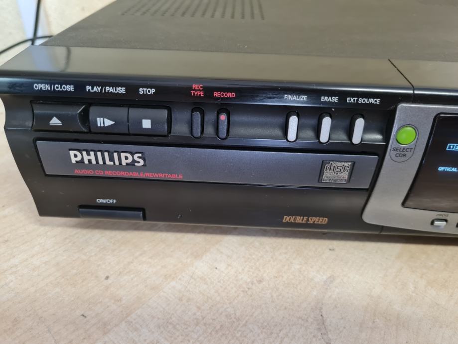 PHILIPS CDR775, CD RECORDER / PLAYER