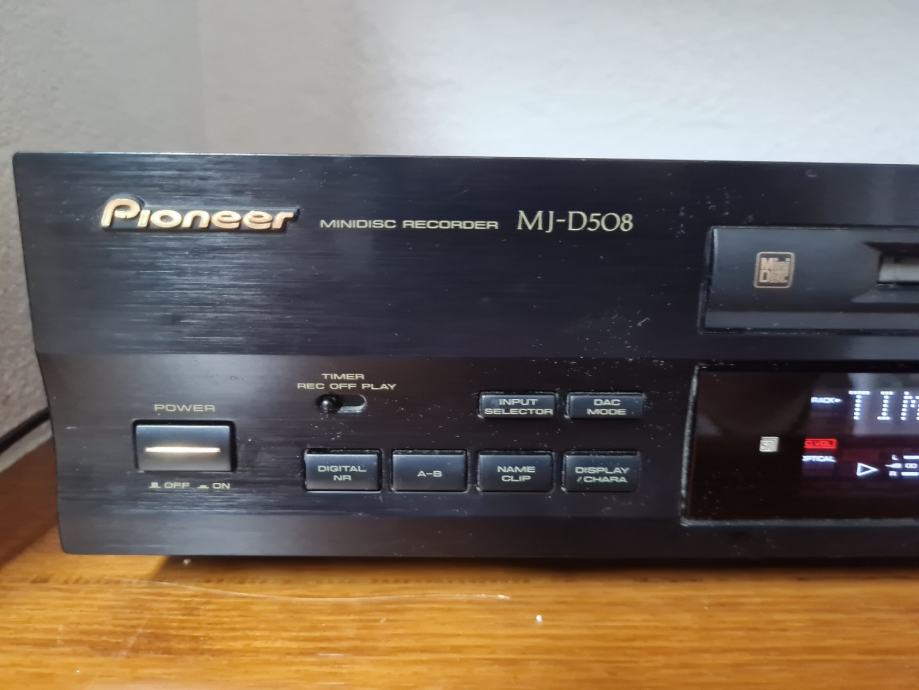 PIONEER MJ-D508, MiniDisk player/recorder