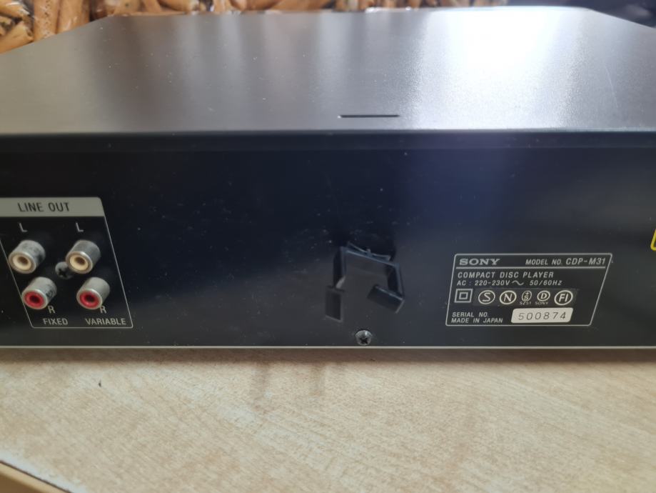 SONY CDP-M31, cd player