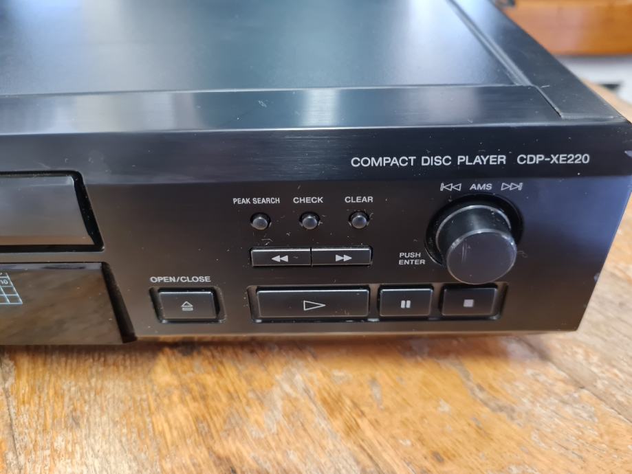 SONY CDP-XE220, CD PLAYER