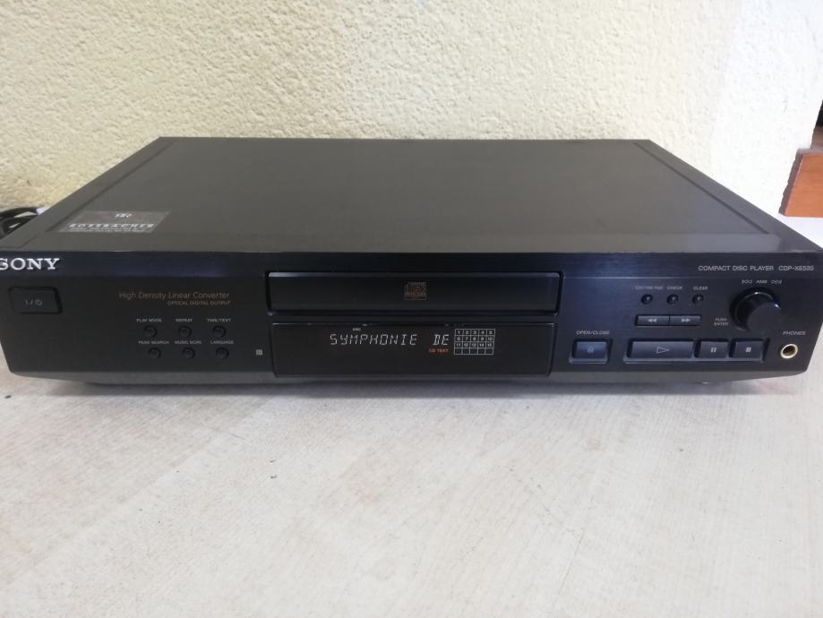 SONY CDP-XE520, cd player
