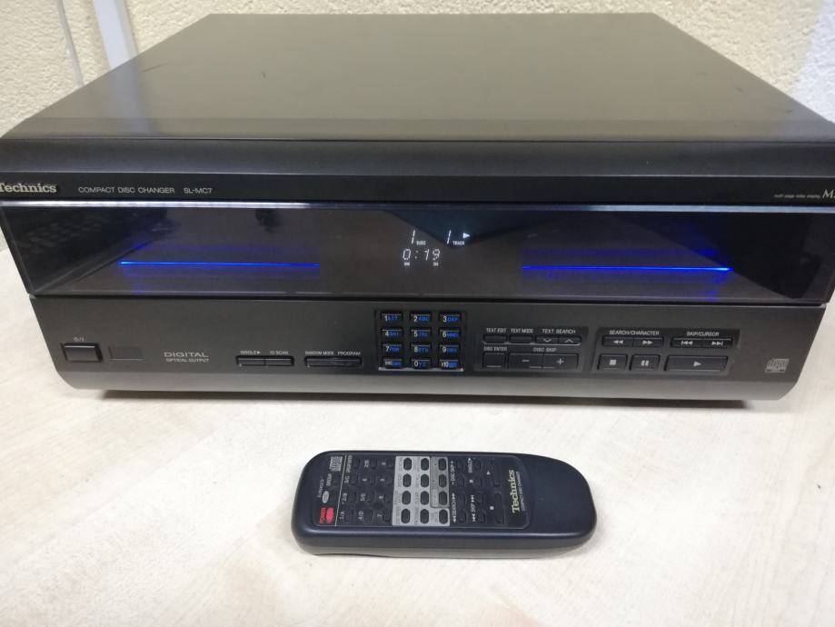 TECHNICS SL-MC7, 111 Disc Changer / CD player