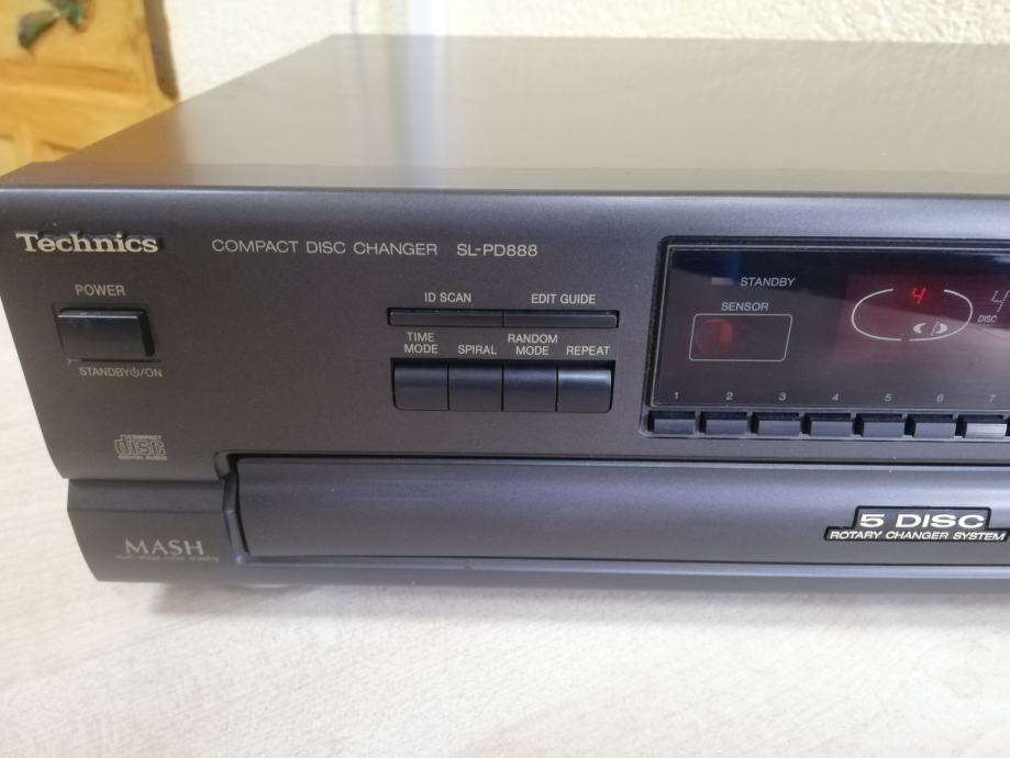TECHNICS SL-PD888, 5 CD CHANGER PLAYER