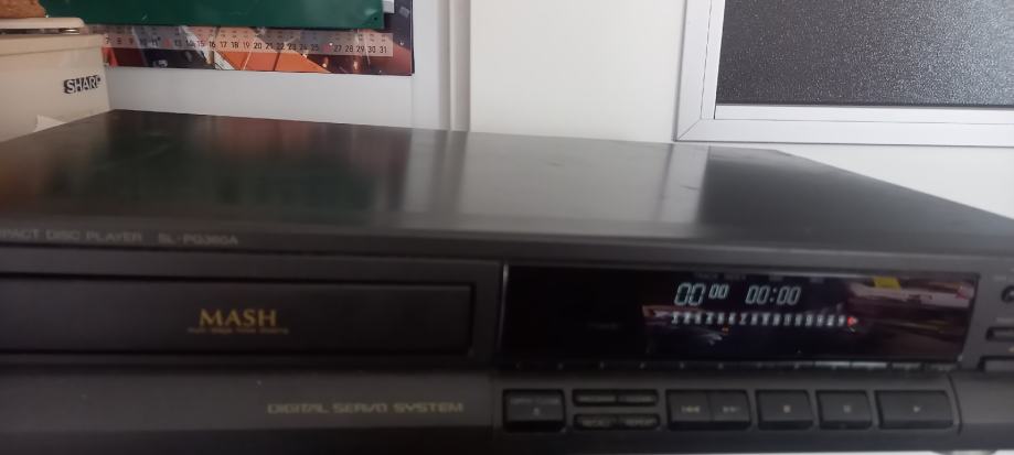 Technics, CD player, komponenta, predvajalnik CD, zgoščenk