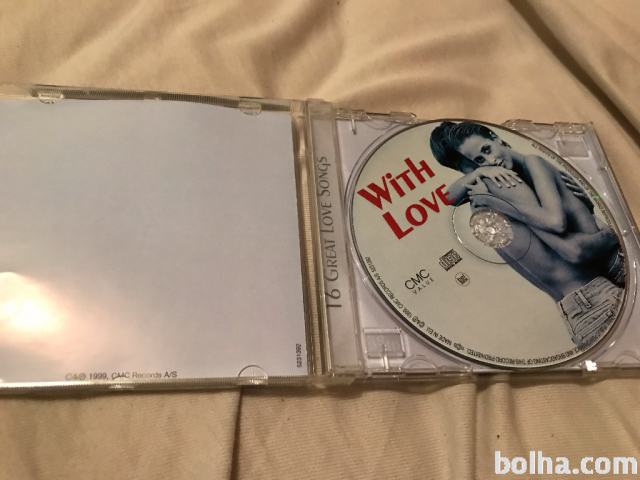 16 Great Love Songs cd (ljubezenske pesmi)