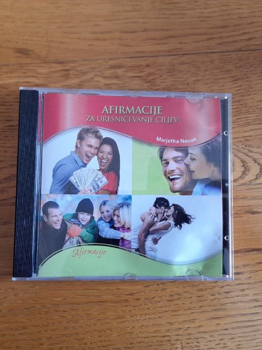 Afirmacije za uresničevanje ciljev. M. Novak. CD