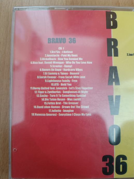 Cd Bravo hits 36 Ptt častim :)