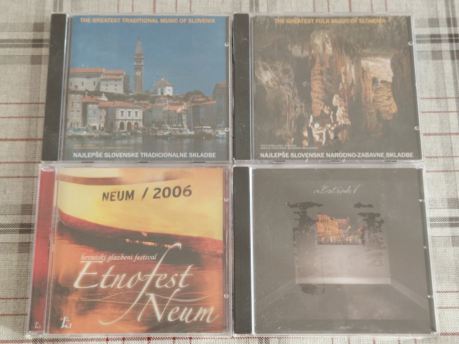 CD GLASBA 10,ZAPAKIRANI CD-JI,PANKRTI,GAMSI,POROKA MIX