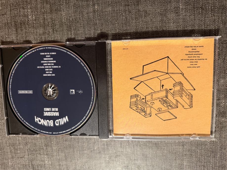 CD Massive Attack: Blue Lines (2012 Mix/Master)