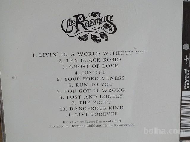 cd the rasmus black roses.