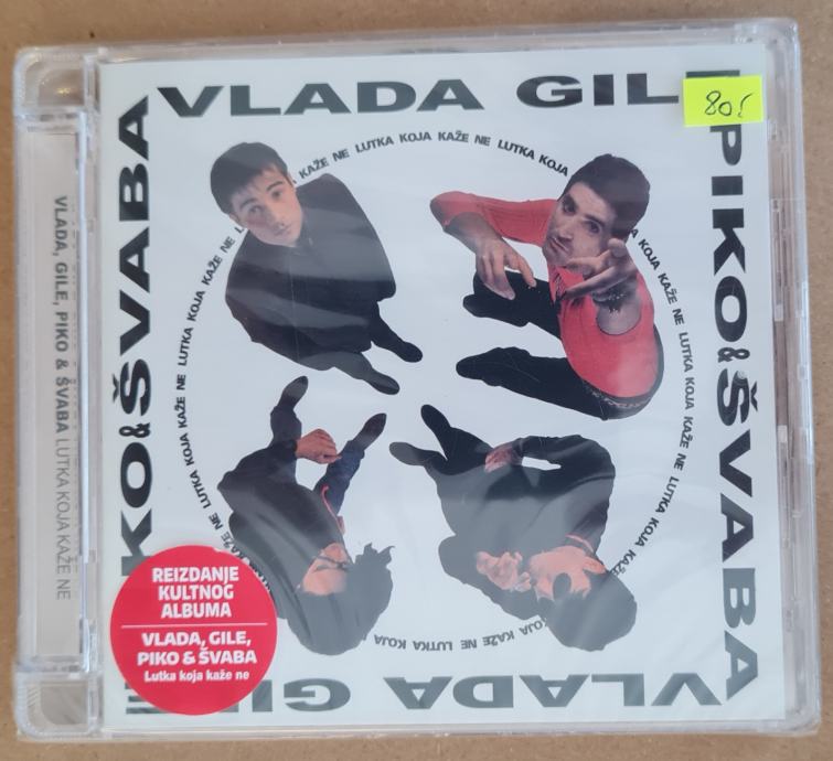 CD - VLADA, GILE, PIKO & ŠVABA - LUTKA KOJA KAŽE NE