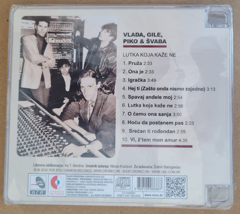 CD - VLADA, GILE, PIKO & ŠVABA - LUTKA KOJA KAŽE NE