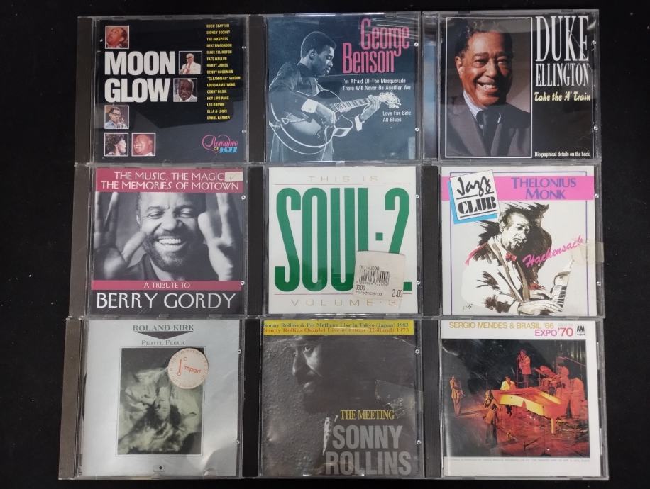 CDji, JAZZ, BLUES, SOUL.....162 albumov