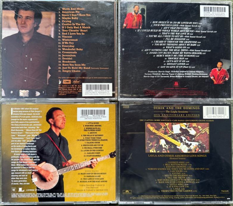 CDji: The Best of - Derek and the Dominos, Pete Seger