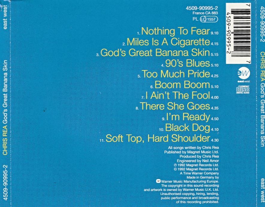 Chris Rea – Gods Great Banana Skin (CD)