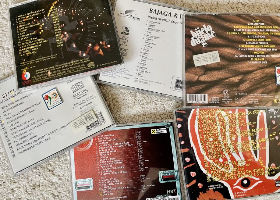 Ex-YU rock - komplet cd-jev