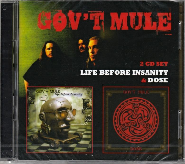Govt Mule – Life Before Insanity & Dose (2x CD)