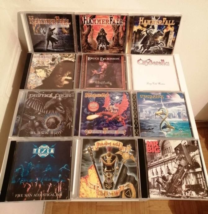 Heavy Metal & Hard Rock CD Plošče