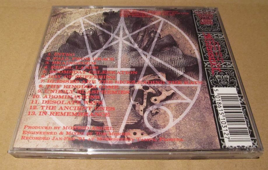 Morbid Angel - Blessed Are The Sick (CD album) 1. izdaja