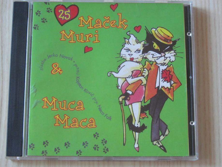 NECA FALK (več cd-jev - tudi Maček Muri in Muca Maca)