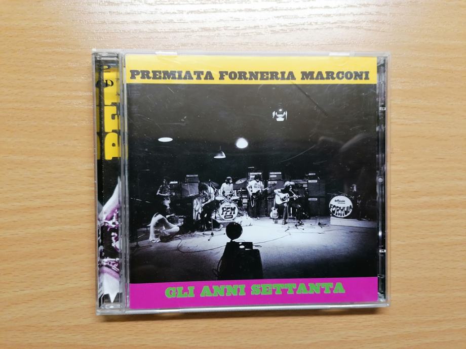 PFM PREMIATA FORNERIA MARCONI -GLI ANNI SETTANTA- 2×CD