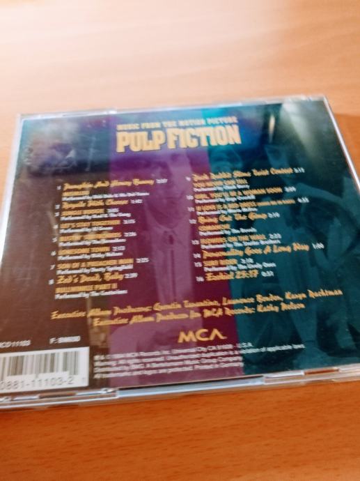Pulp Fiction Soundtrack (1994) CD