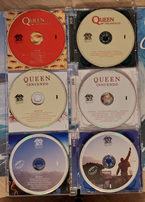 Queen Deluxe Edition dvojni CDji
