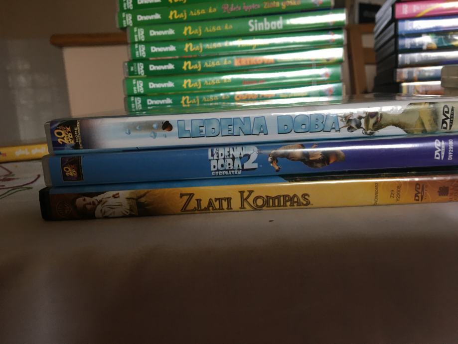 Risanke na CD, DVD, pravljice na CD