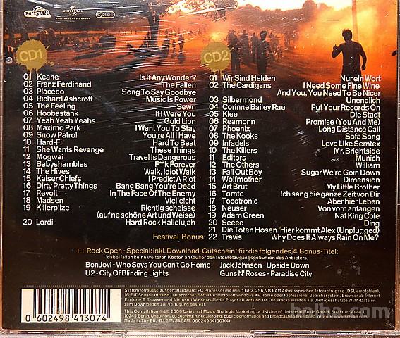 Rock CD - Rock open 2006